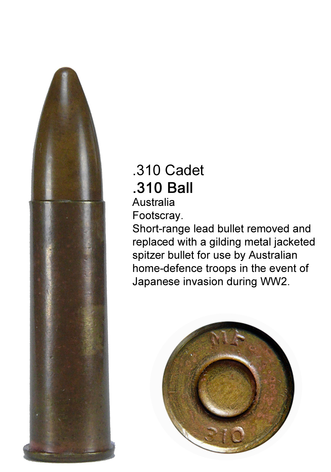 .310″ Cadet – Military Cartridges