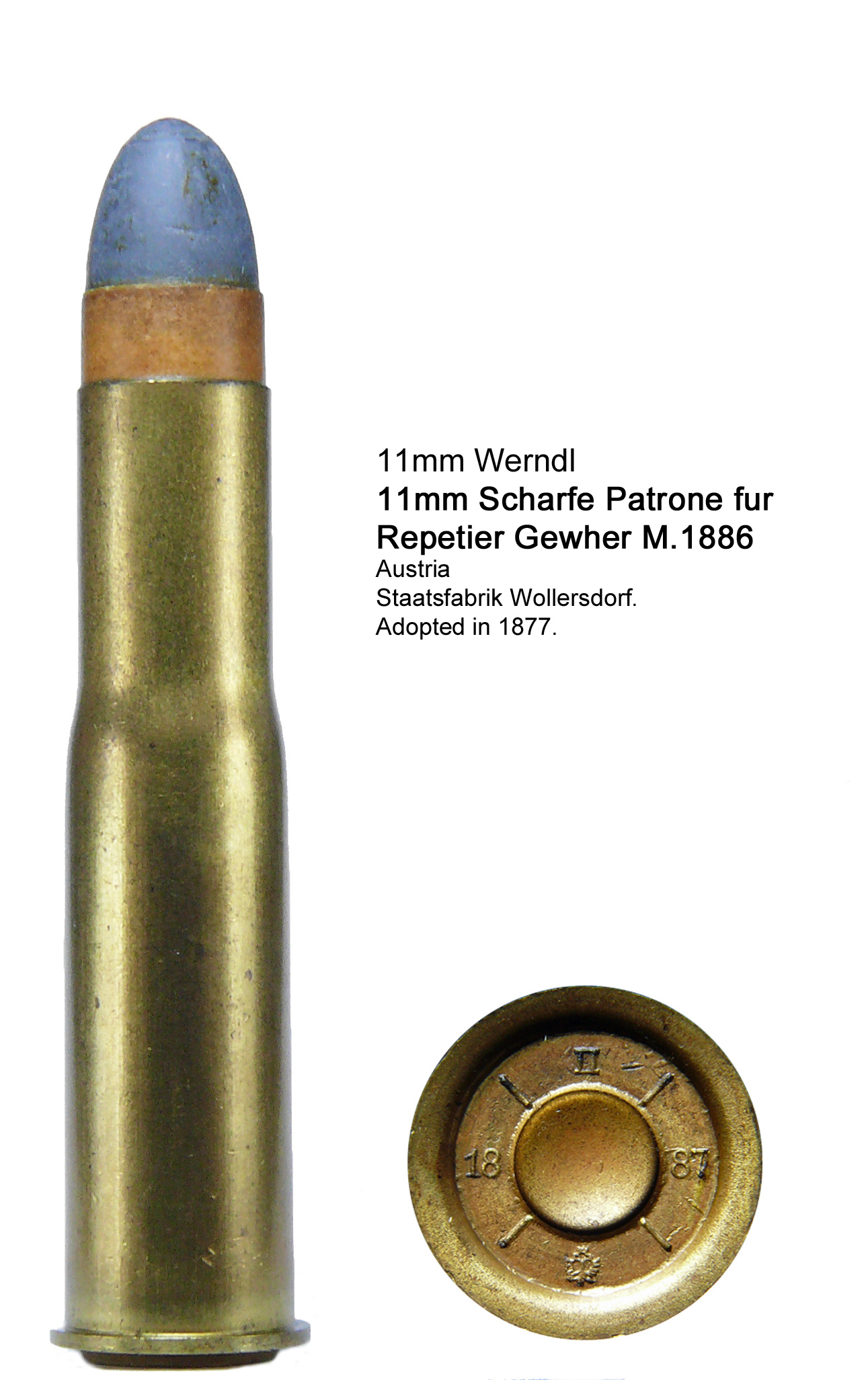 11mm Austrian Werndl – Military Cartridges