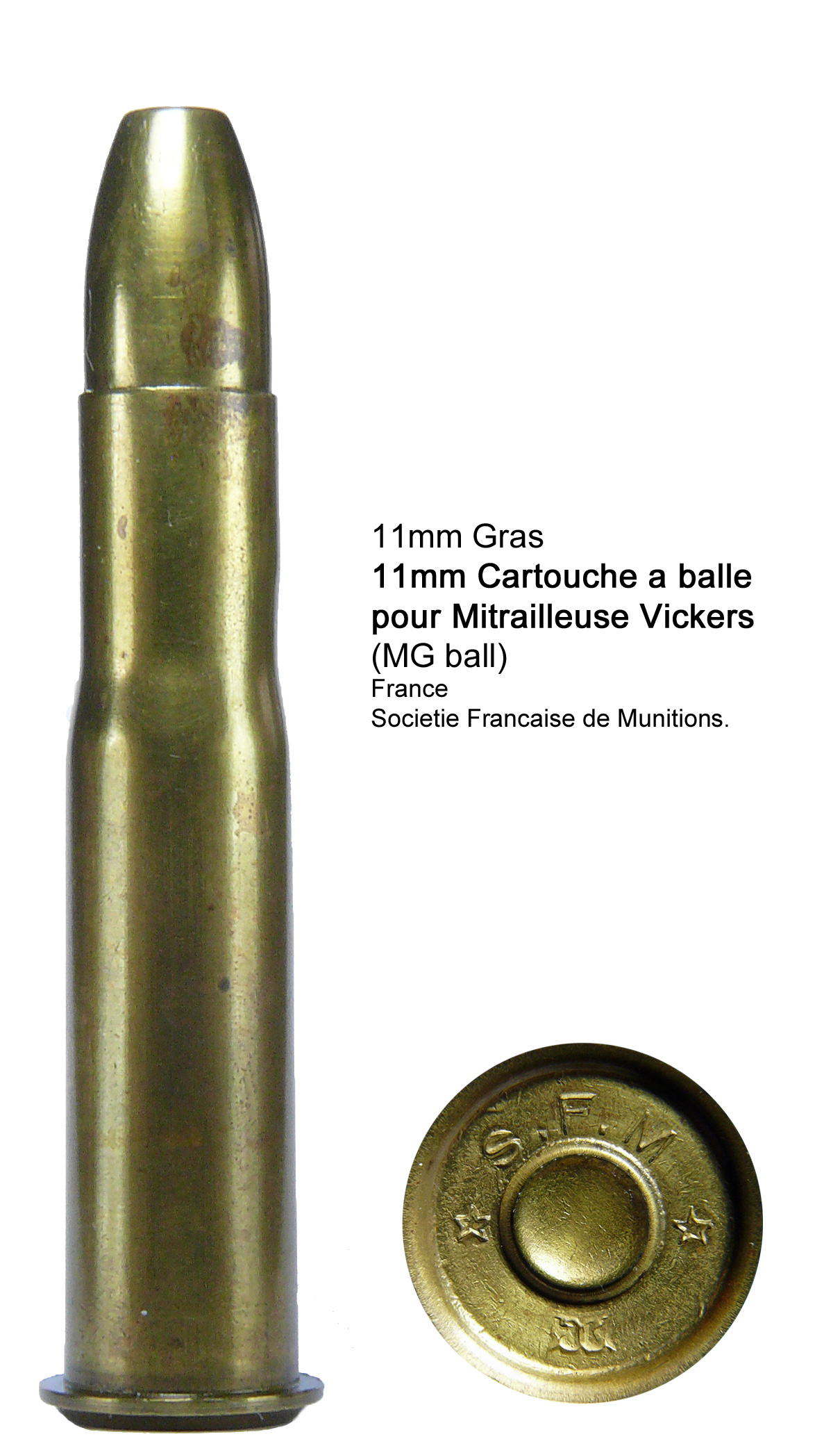 (164) 11mm Gras – Military Cartridges