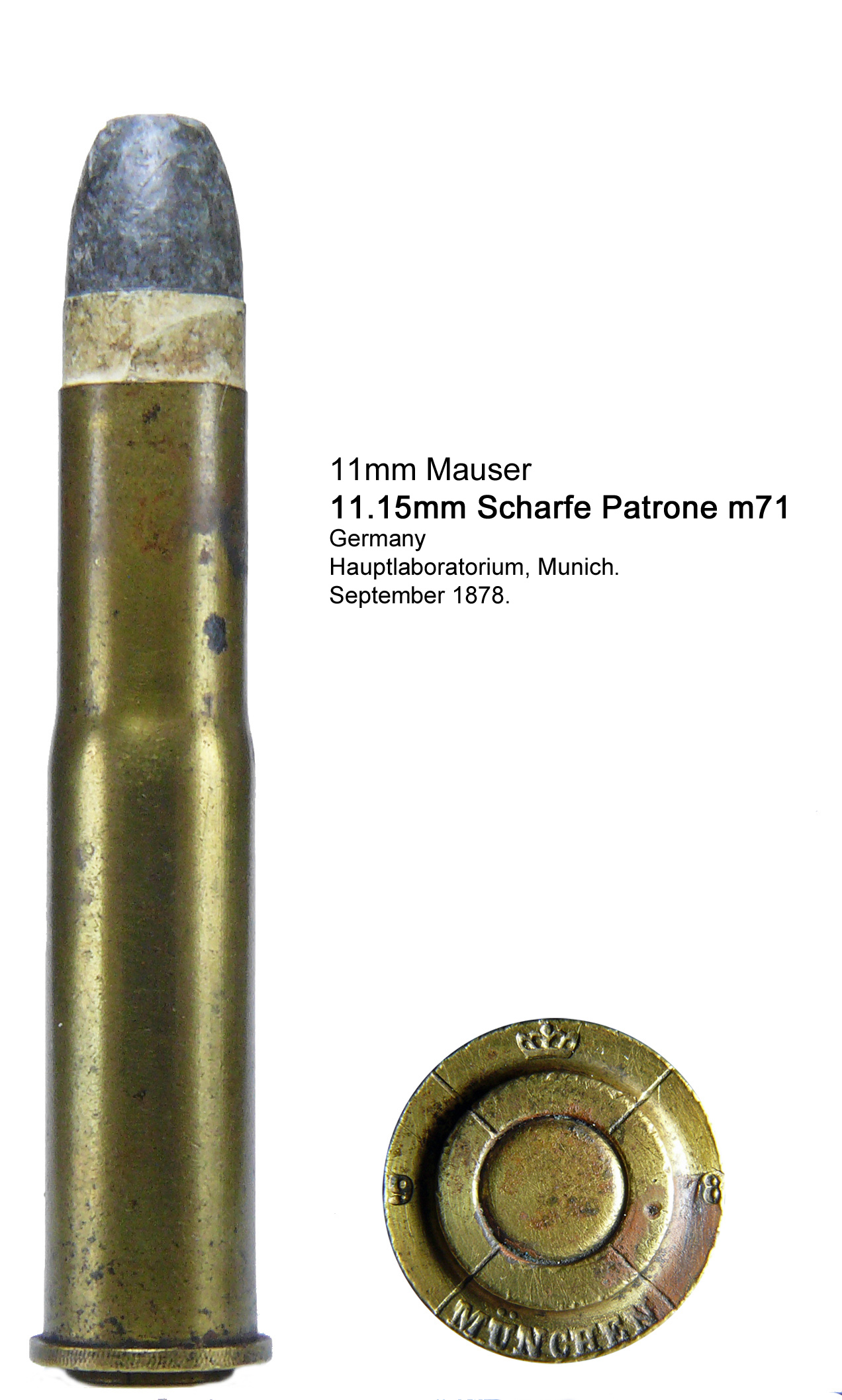 (147) 11mm Mauser – Military Cartridges