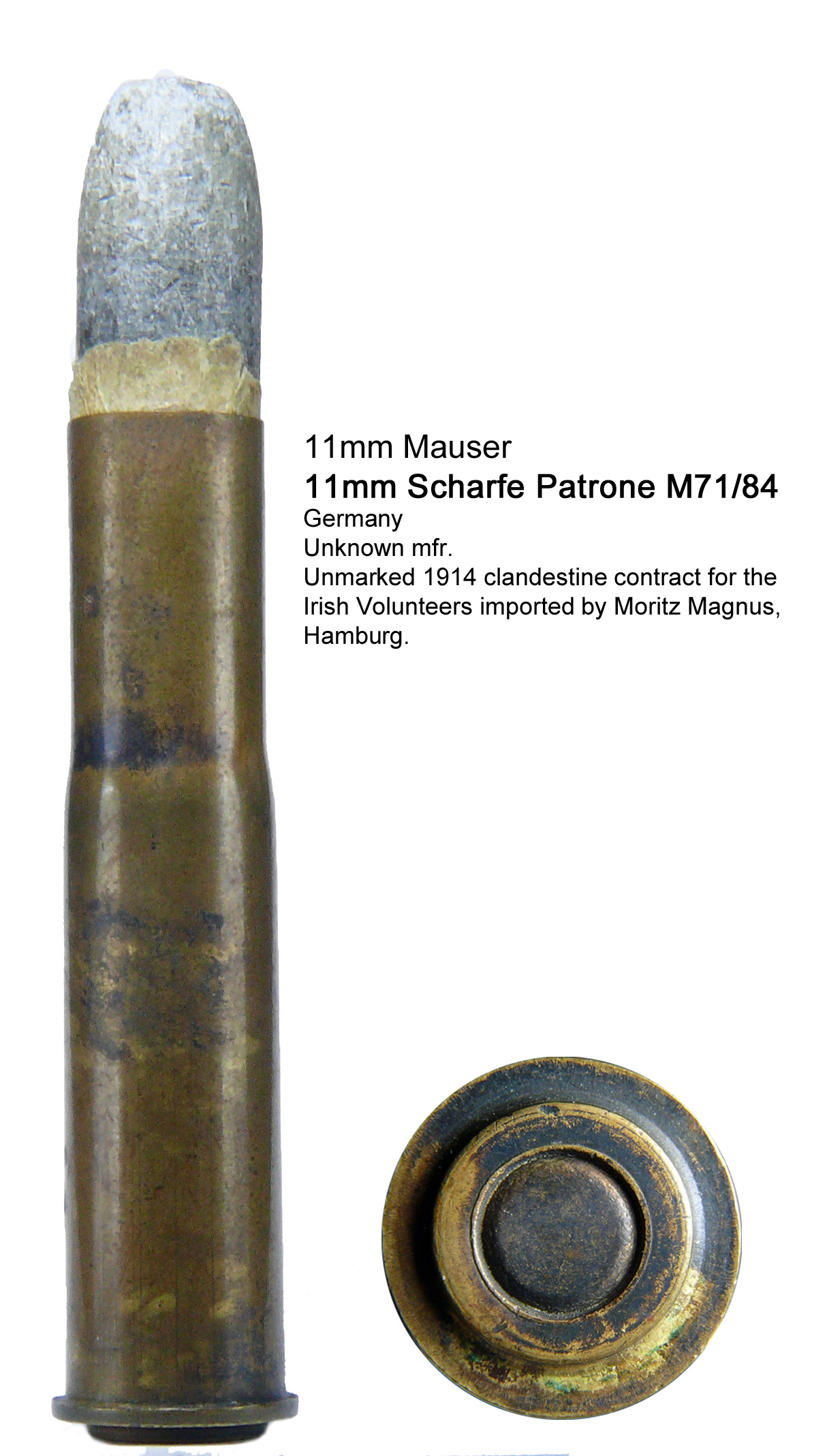 (147) 11mm Mauser – Military Cartridges