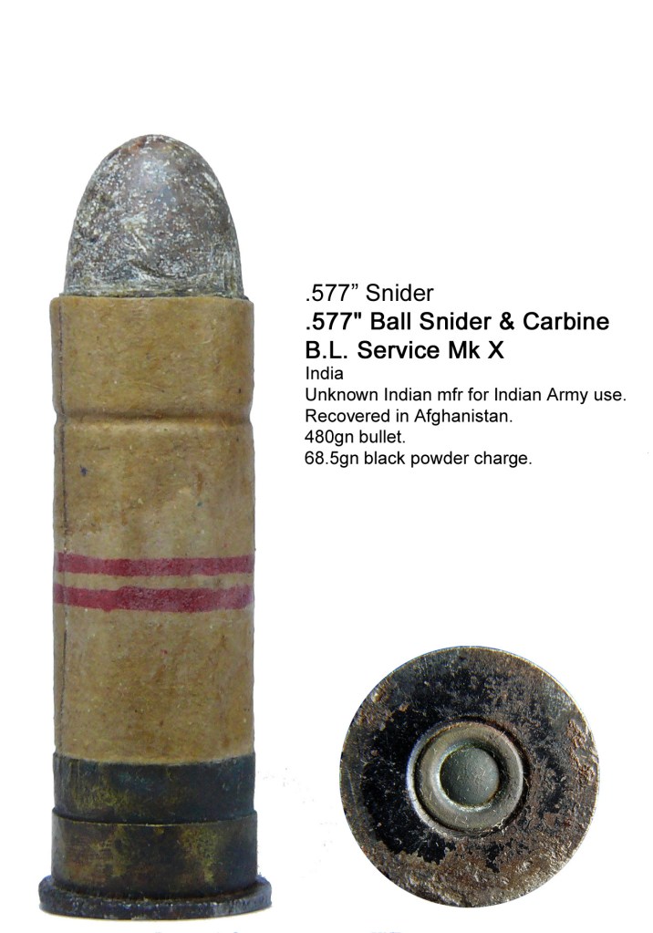 (182) .577″ Snider – Military Cartridges
