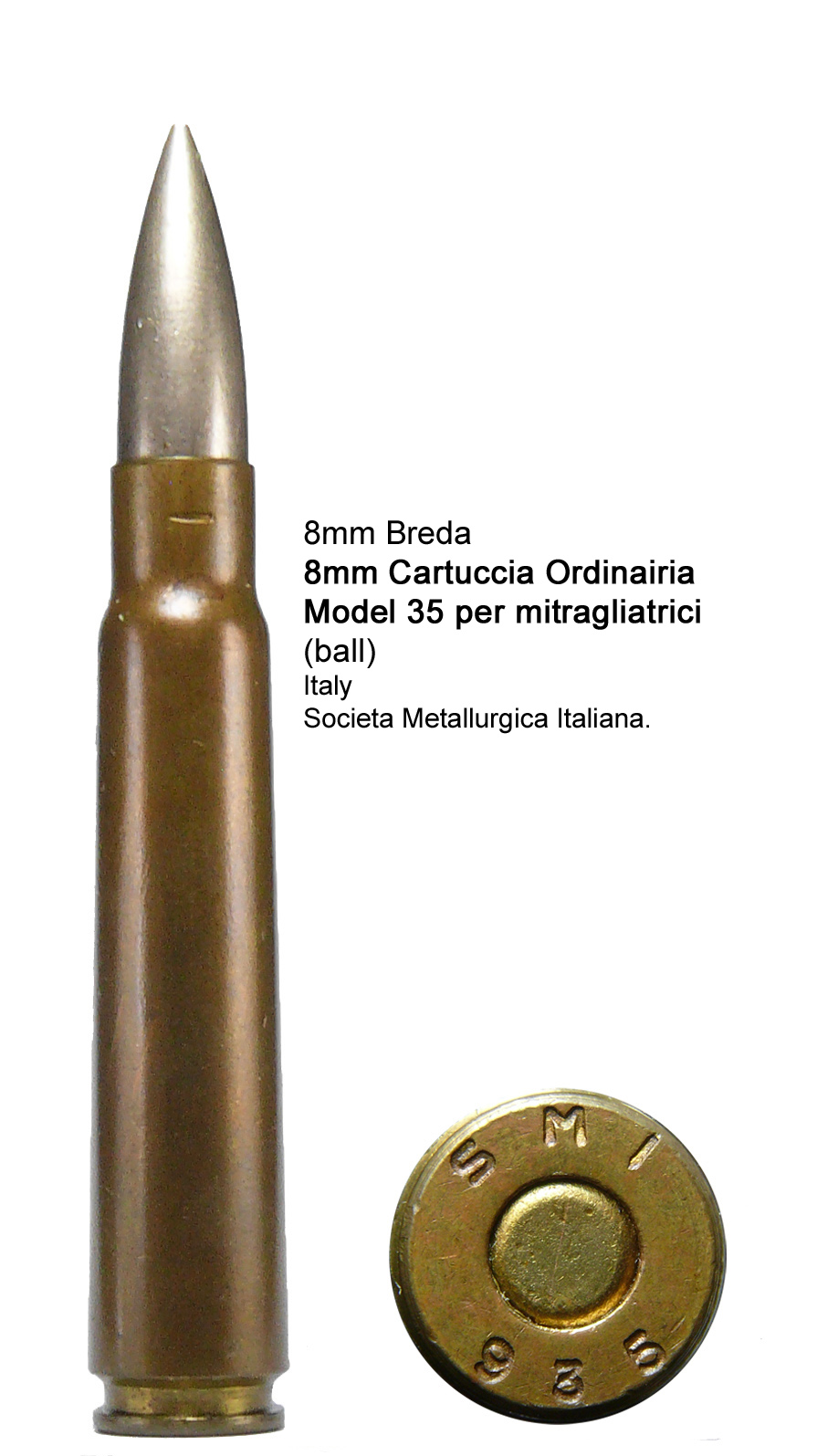 8mm x 59mm Breda – Military Cartridges