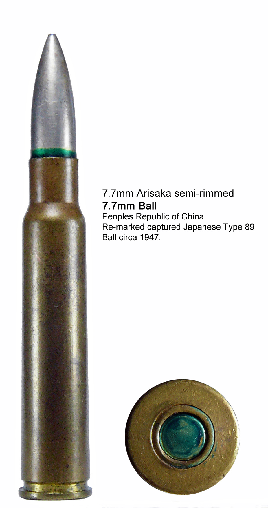 7.7mm Japanese Semi-rimmed – Military Cartridges