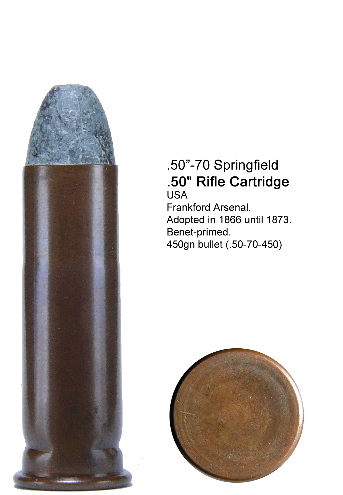 .50″-70 Springfield – Military Cartridges